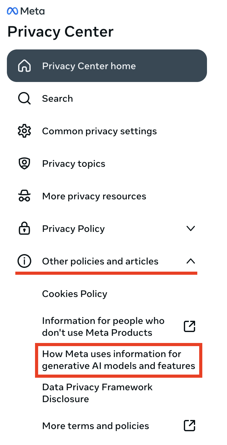 How to Disable AI Scraping on Google, Meta, and LinkedIn